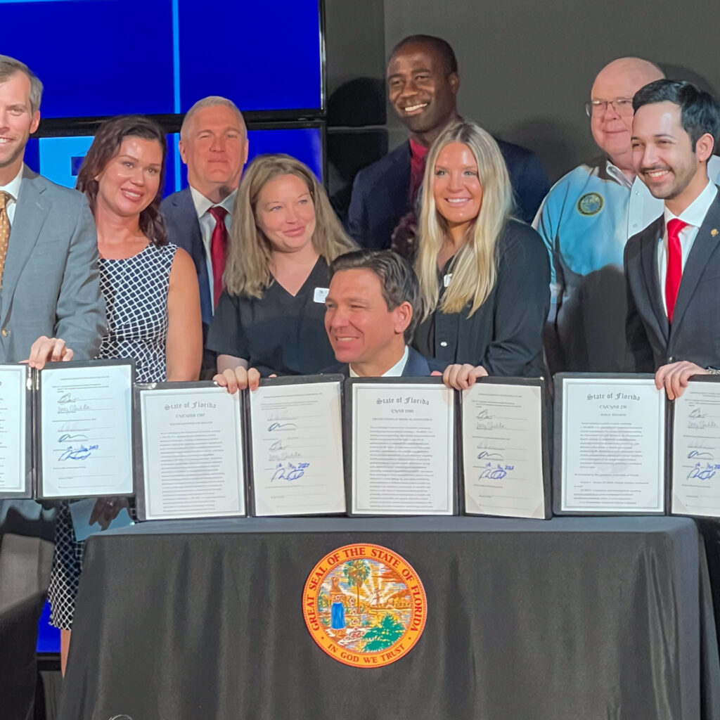 Florida Governor DeSantis Visits Destin, Signs Anti-Vaccine Mandate ...