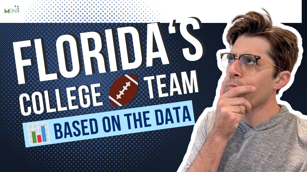 This is Florida’s College Football Team, Based on the Data. - Mid Bay News