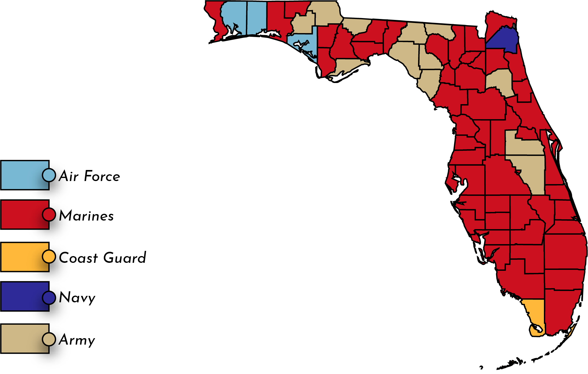 What’s The Most Popular Military License Plate In Florida? Here’s The ...