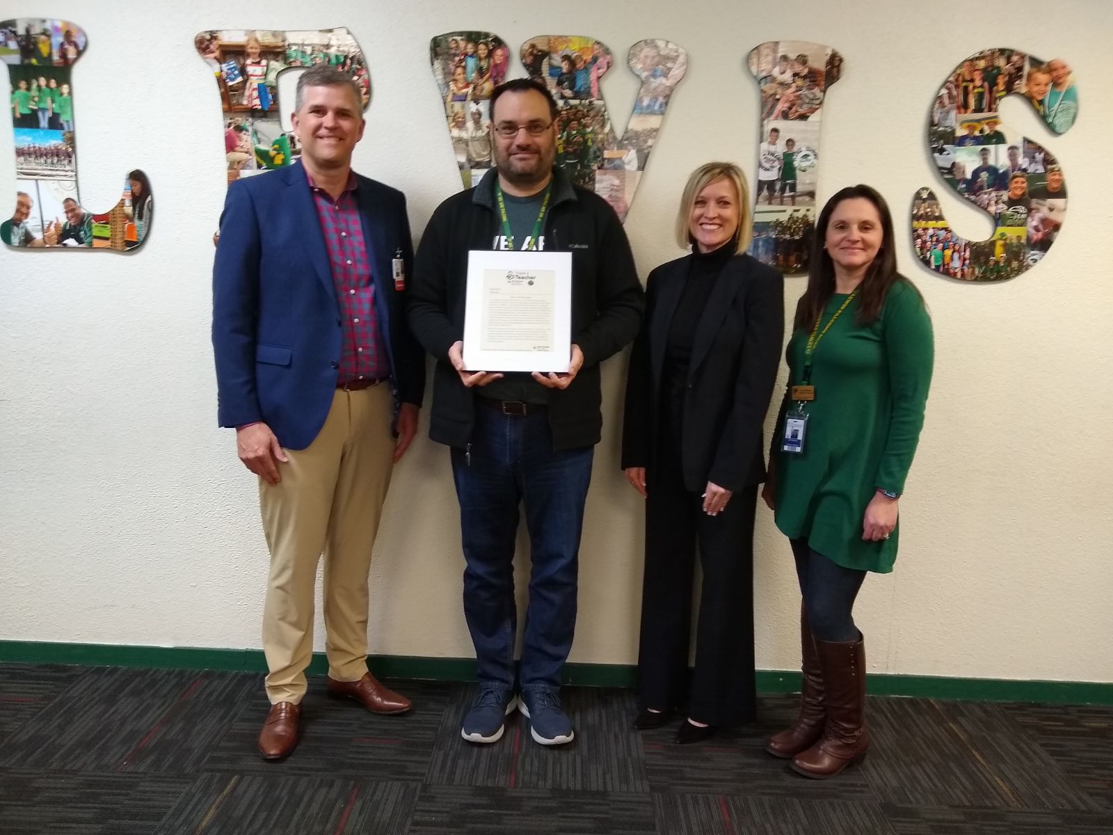 Lewis School Band Director Wins For January’s Thank-A-Teacher Program ...