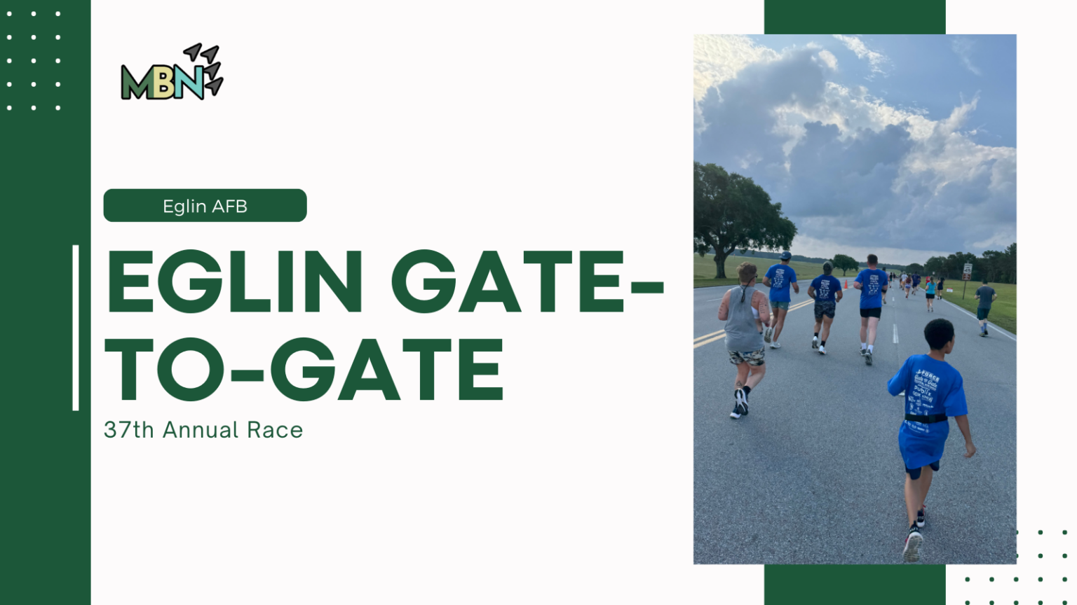 Bears Watch Runners Finish Eglin Gate to Gate - Mid Bay News