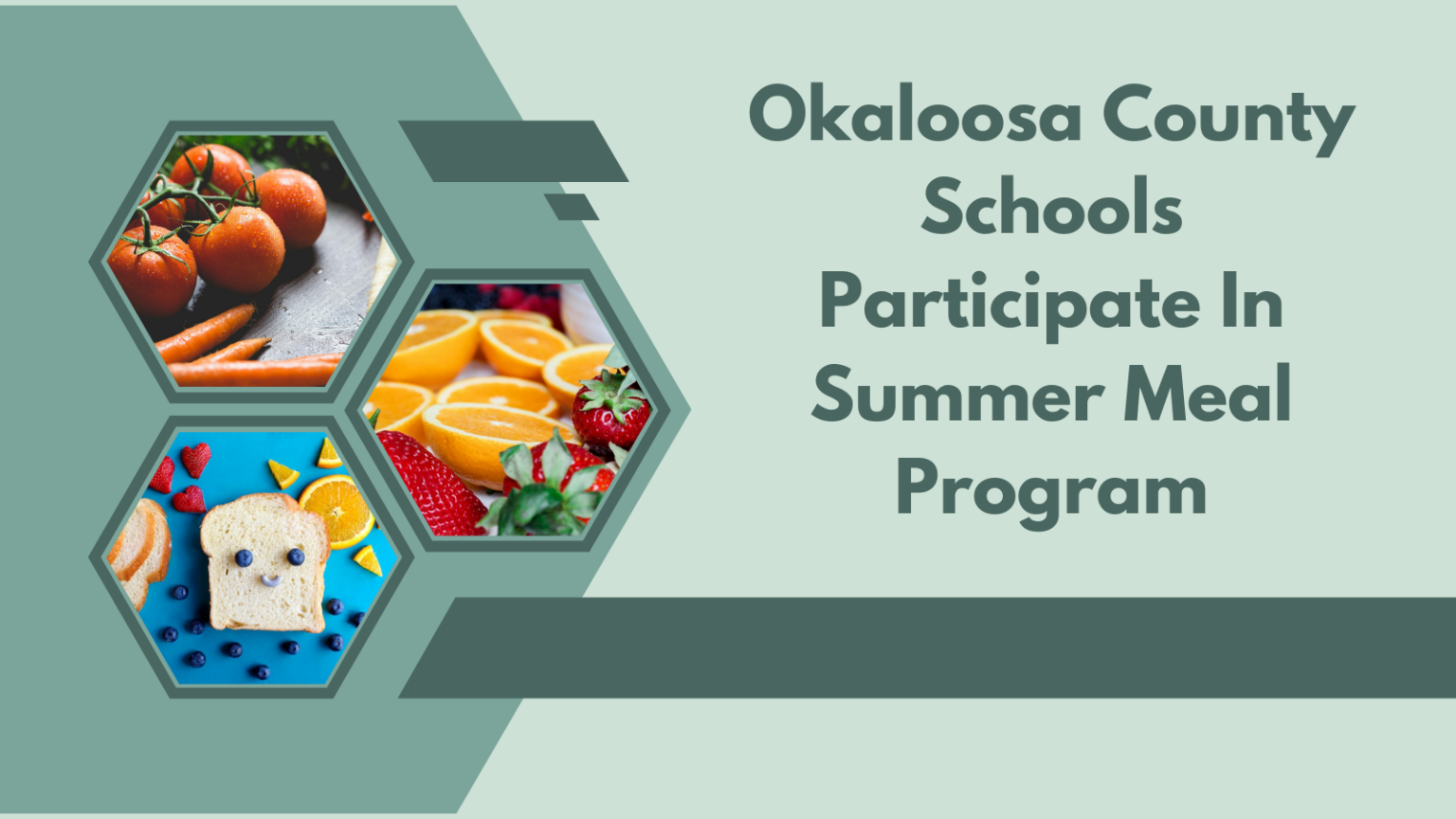 Okaloosa County Schools Participate in Summer Meal Program - Mid Bay News