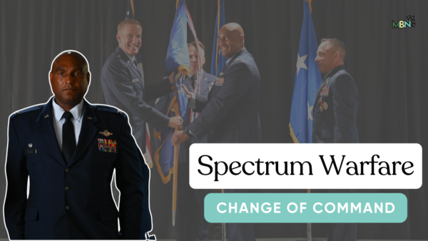 350th Spectrum Warfare Wing Welcomes New Commander - Mid Bay News