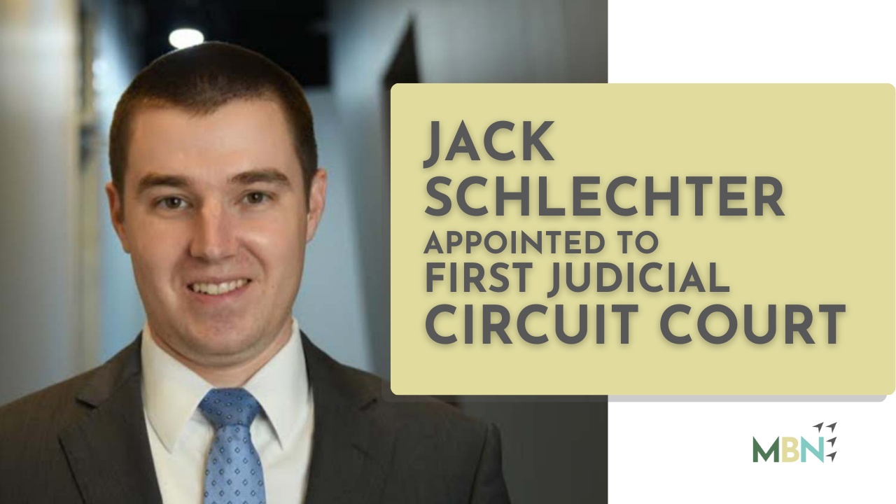 Jack Schlechter Appointed to First Judicial Circuit Court - Mid Bay News