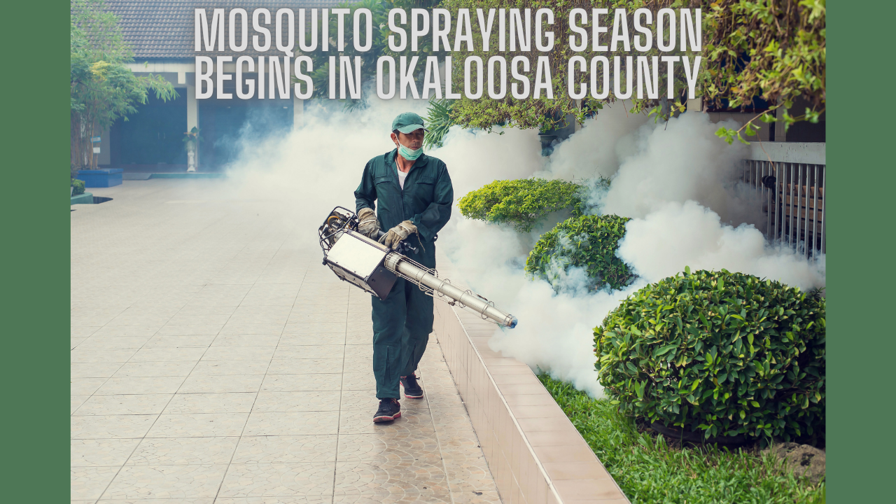 Okaloosa County Begins Nightly Summer Mosquito Spraying