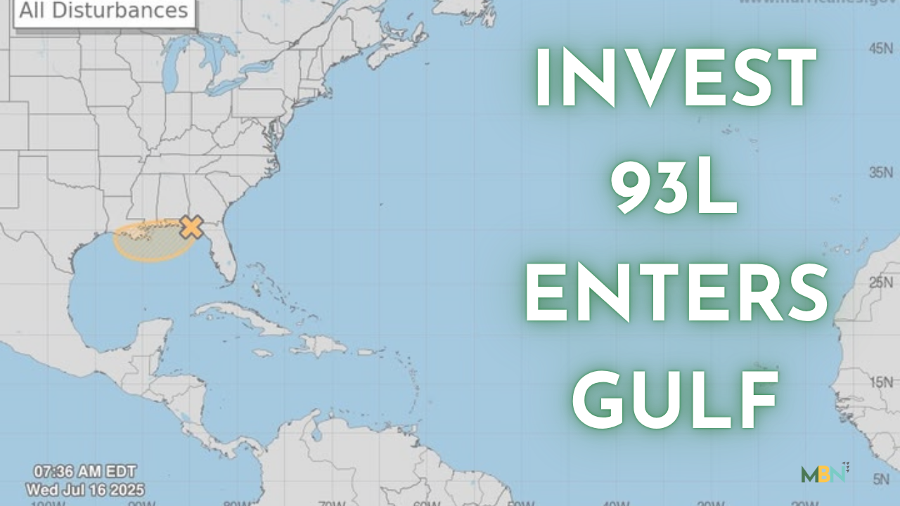 Invest 93L brings rain, storm risk to Okaloosa County as system moves ...